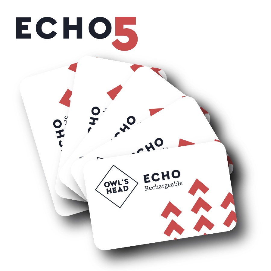 Multi-visit Echo card - Owl's Head